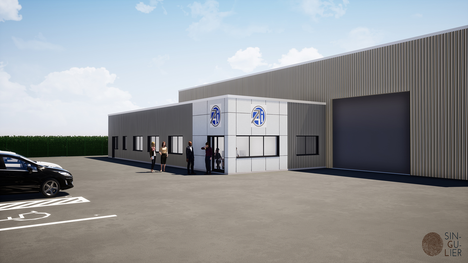 Bâtiment industriel, local commercial, bureaux | Nos réalisations ...